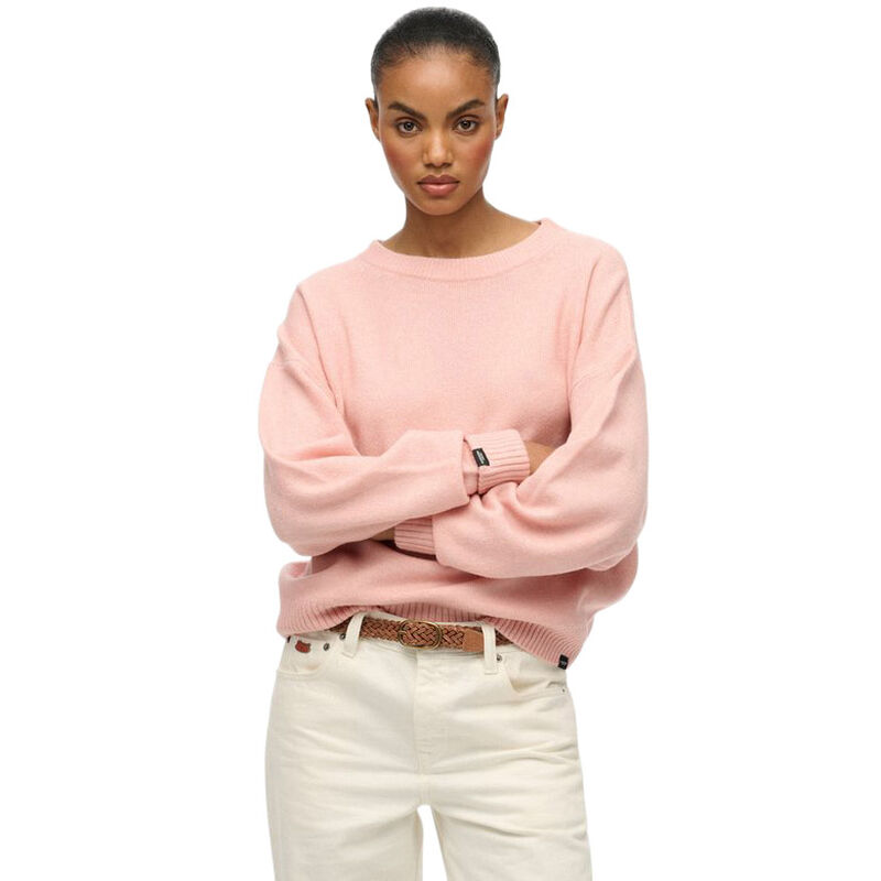 Superdry Slouchy Crew Neck Jumper | Ballantynes Department Store