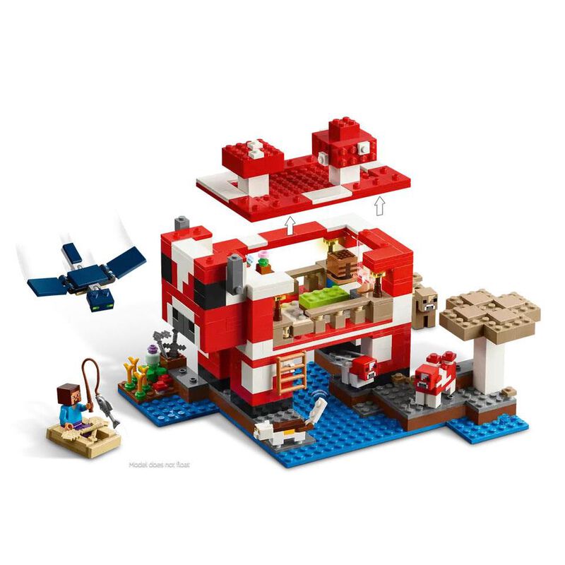 LEGO Minecraft® - The Mooshroom House | Ballantynes Department Store