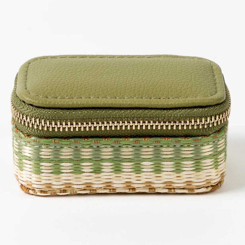 Stella + Gemma Jewel Box Small Khaki Rectangle | Ballantynes Department ...