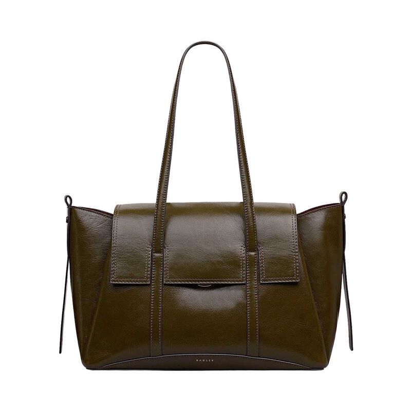 Radley The Chancery High Shine Medium Flapover Shoulder Bag ...