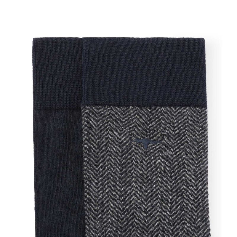 R.M. Williams Nelson Herringbone Sock 2 Pack | Ballantynes Department Store