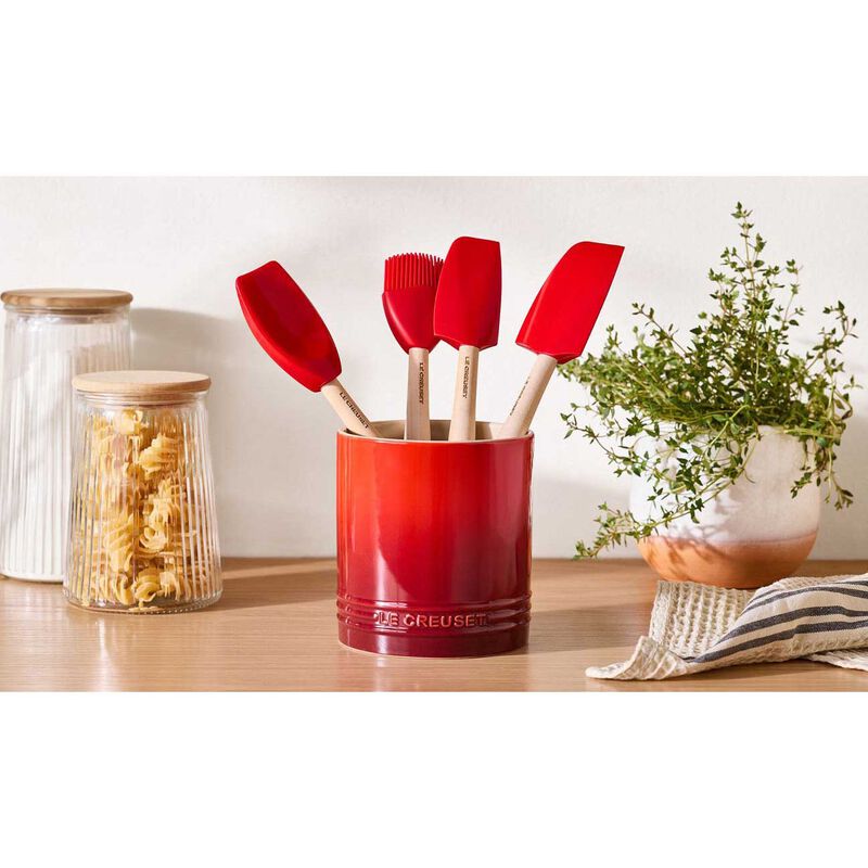 Le Creuset 1.1L Utensil Jar Bamboo Green | Ballantynes Department Store