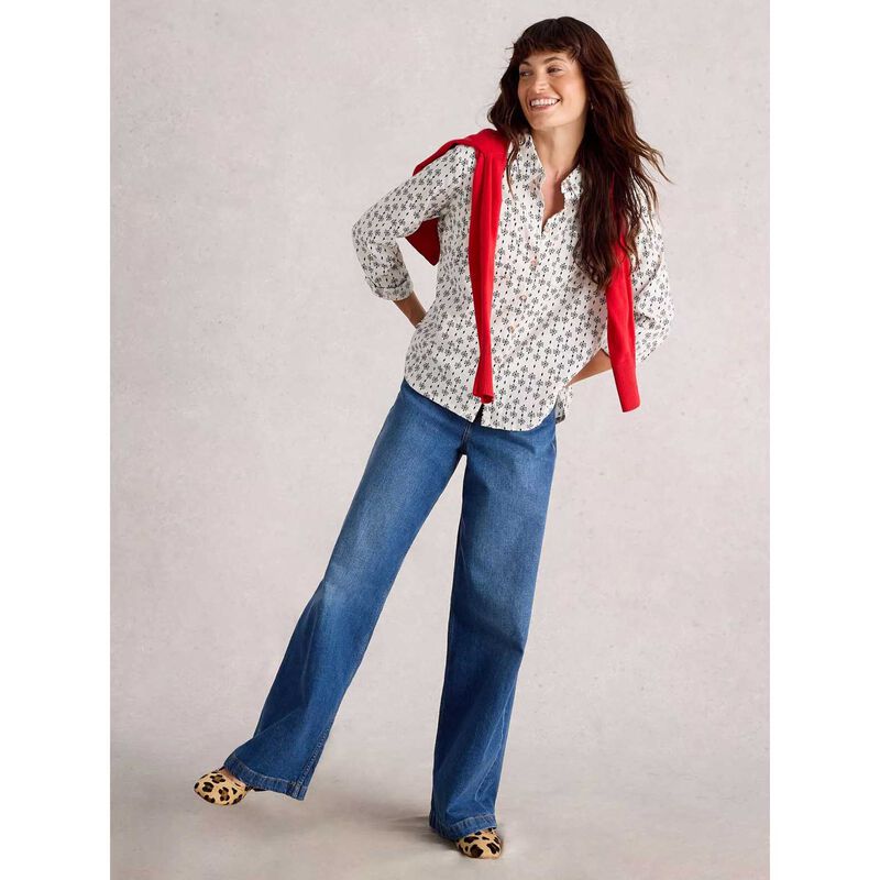 White Stuff Sophie Organic Cotton Shirt | Ballantynes Department Store