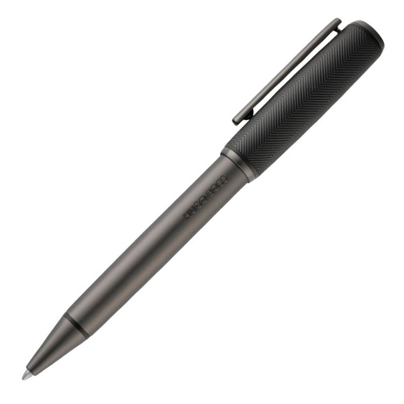 Hugo Boss Pace Ballpoint Pen Black & Gun | Ballantynes Department Store