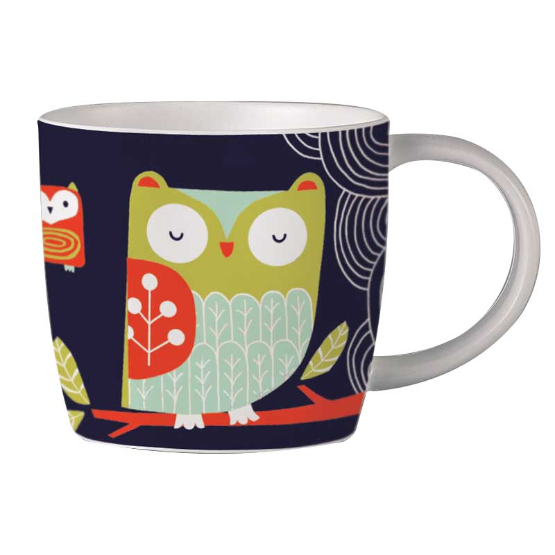 repeat repeat Folkland Barn Owl Mug | Ballantynes Department Store