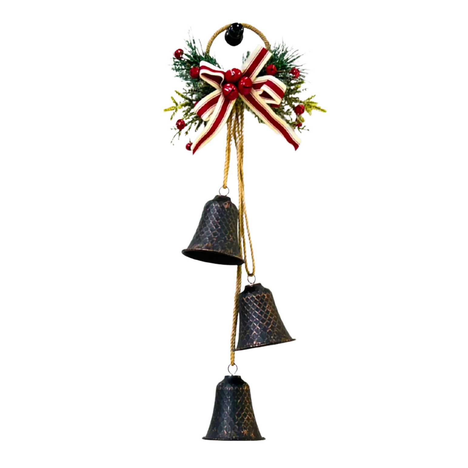 Stellar Haus Hanging Bell Trio In Metal | Ballantynes Department Store