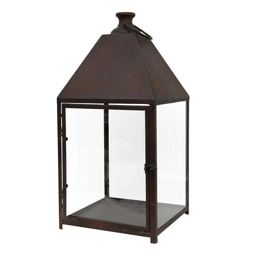 French Country Newton Rustic Lantern Large | Ballantynes Department Store