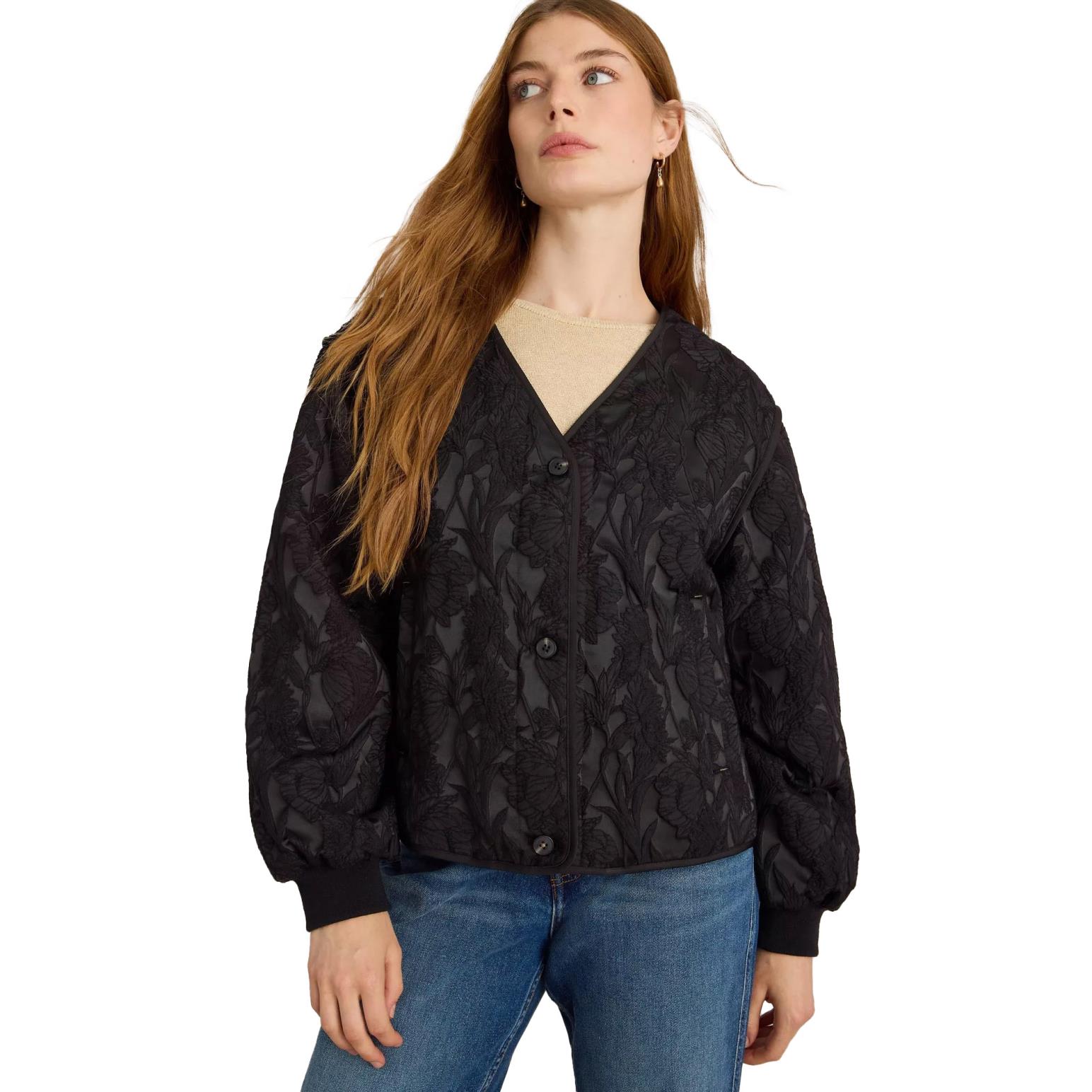 White Stuff Bella Jacquard Jacket | Ballantynes Department Store