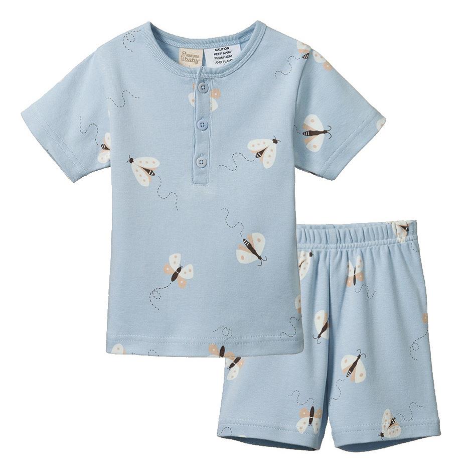 Nature Baby 2 Piece Short Sleeve Cotton Pyjamas 3-5Y | Ballantynes ...