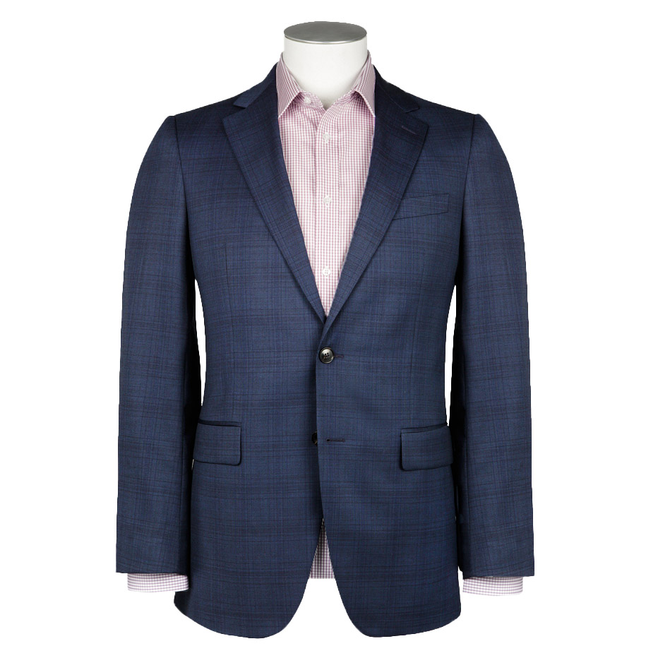 Rembrandt Cooper Blue Check Jacket | Ballantynes Department Store