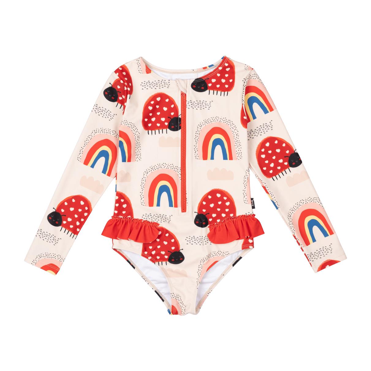 Rock Your Baby Love Bug Rainbow One Piece | Ballantynes Department Store