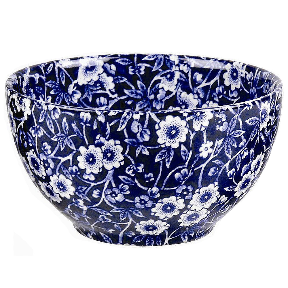 Burleigh Blue Calico Sugar Bowl Large | Ballantynes Department Store
