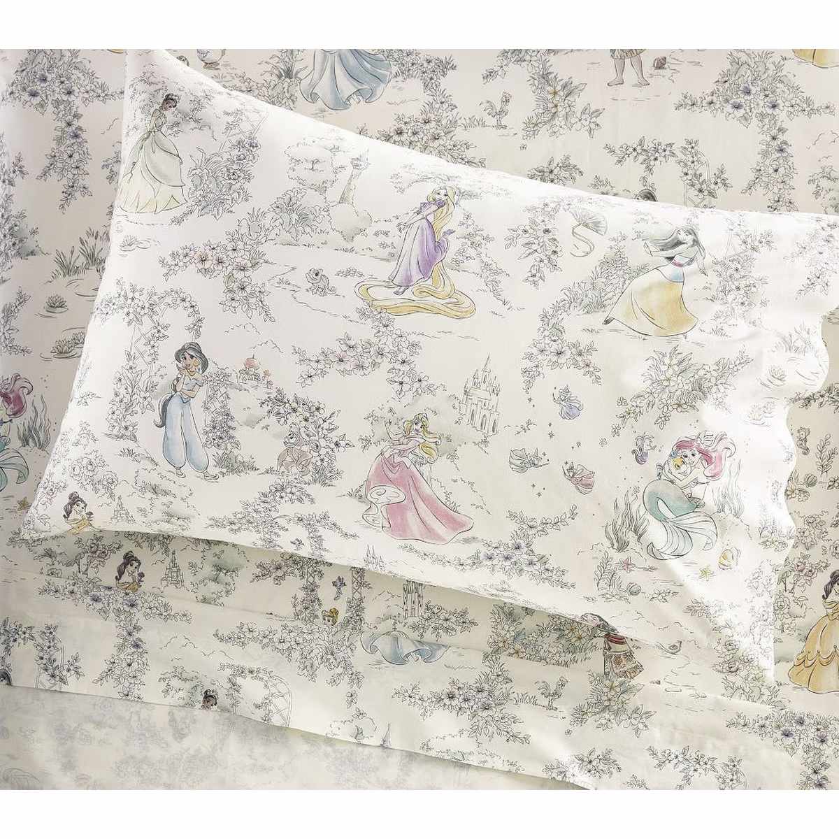Pottery Barn Kids Heritage Disney Princess Sheet Set - Queen ...