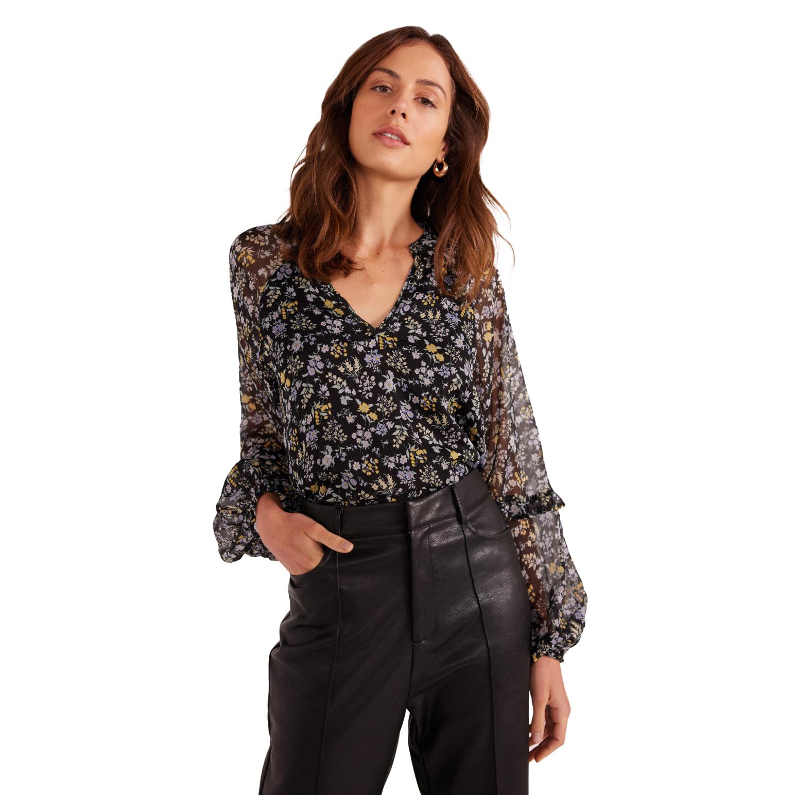 MINKPINK Taylee Long Sleeve Blouse | Ballantynes Department Store