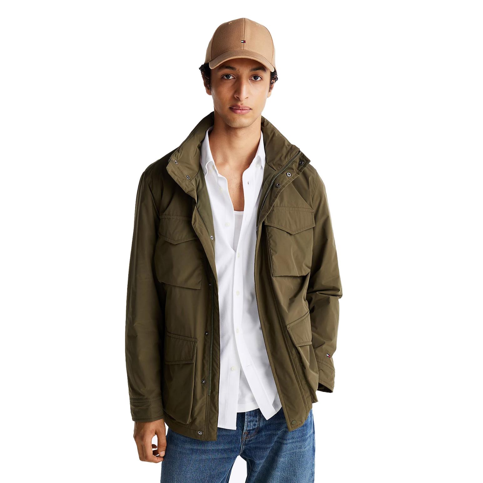 Tommy Hilfiger Lightweight Field Packable Jacket | Ballantynes ...