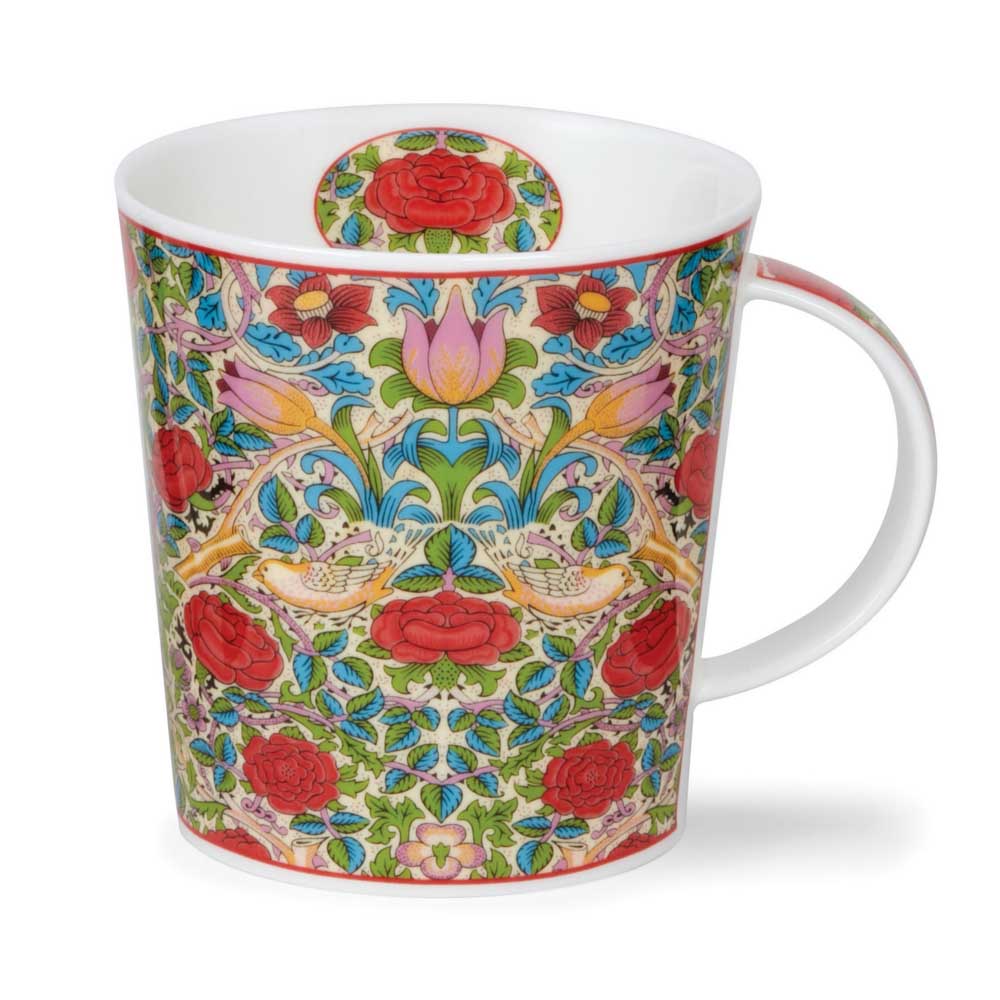 Dunoon Lomond Arts & Crafts Rose Mug | Ballantynes Department Store