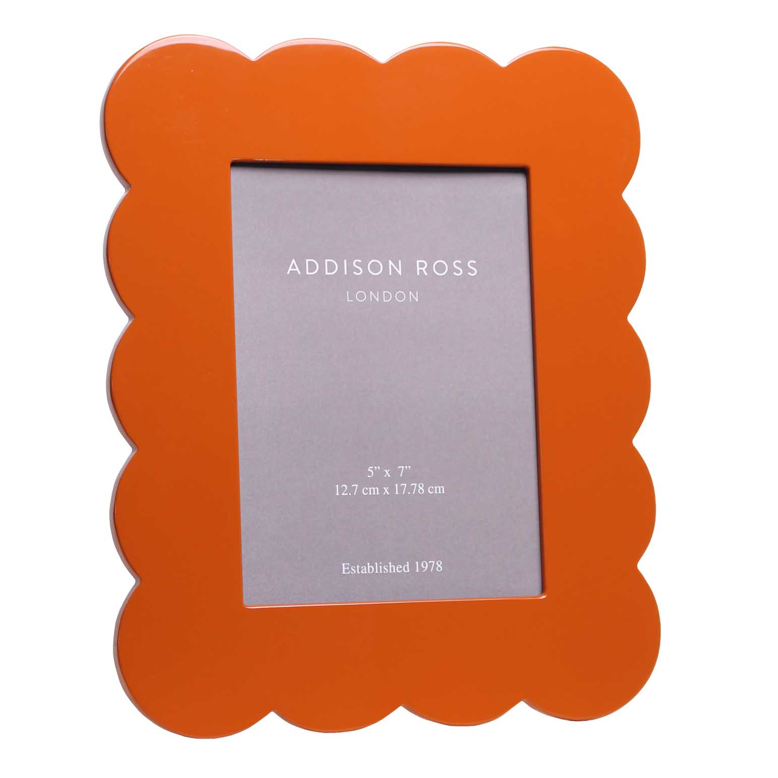 Addison Ross White Lacquer Scallop Frame 5x7 | Ballantynes Department Store