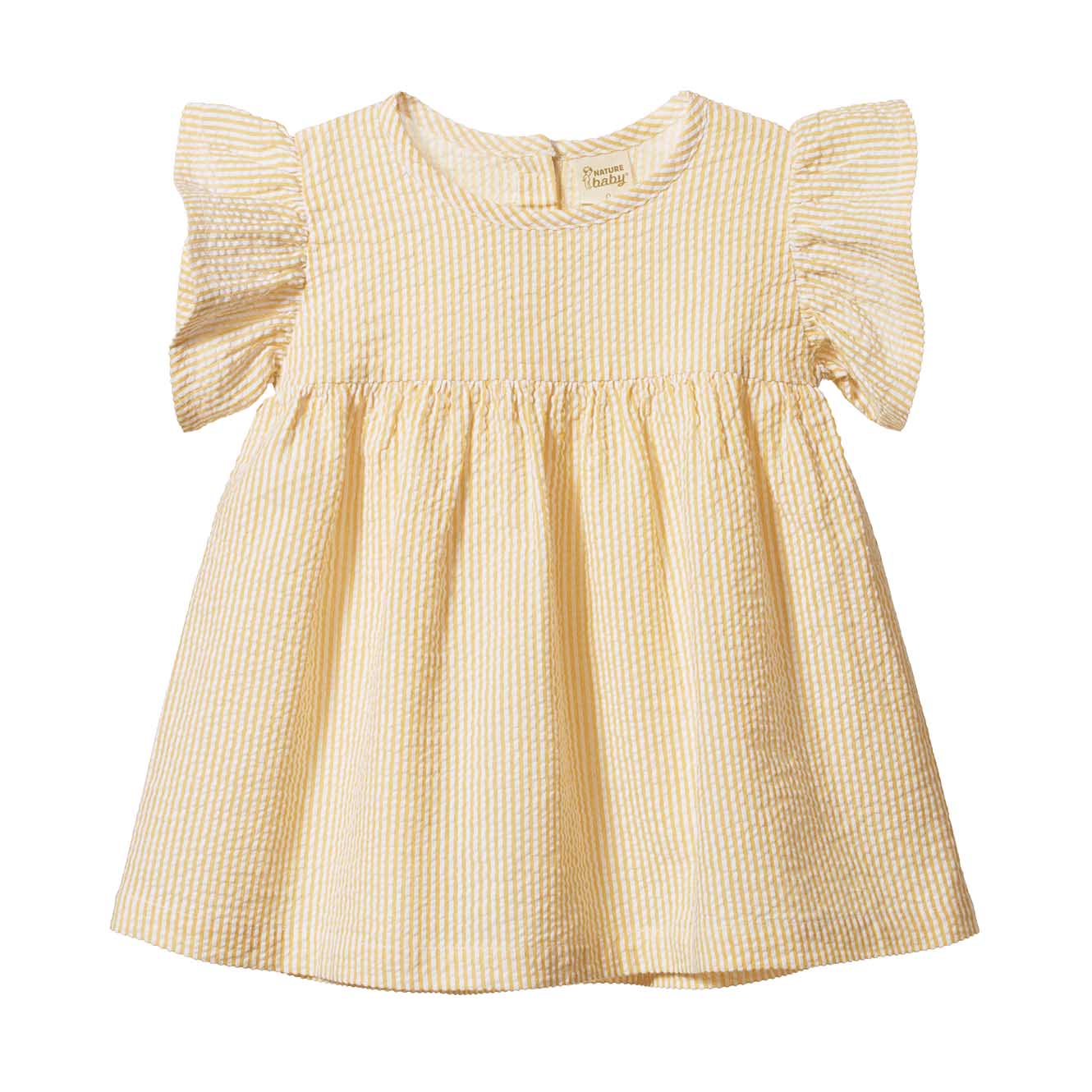 Nature Baby Bonnie Dress Seersucker 3-5Y | Ballantynes Department Store